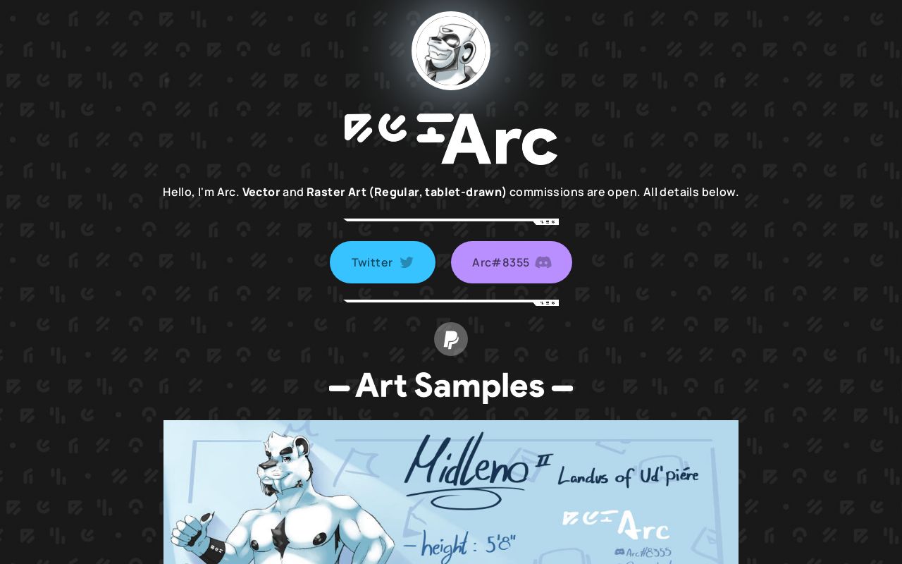 Arc's Commissions!